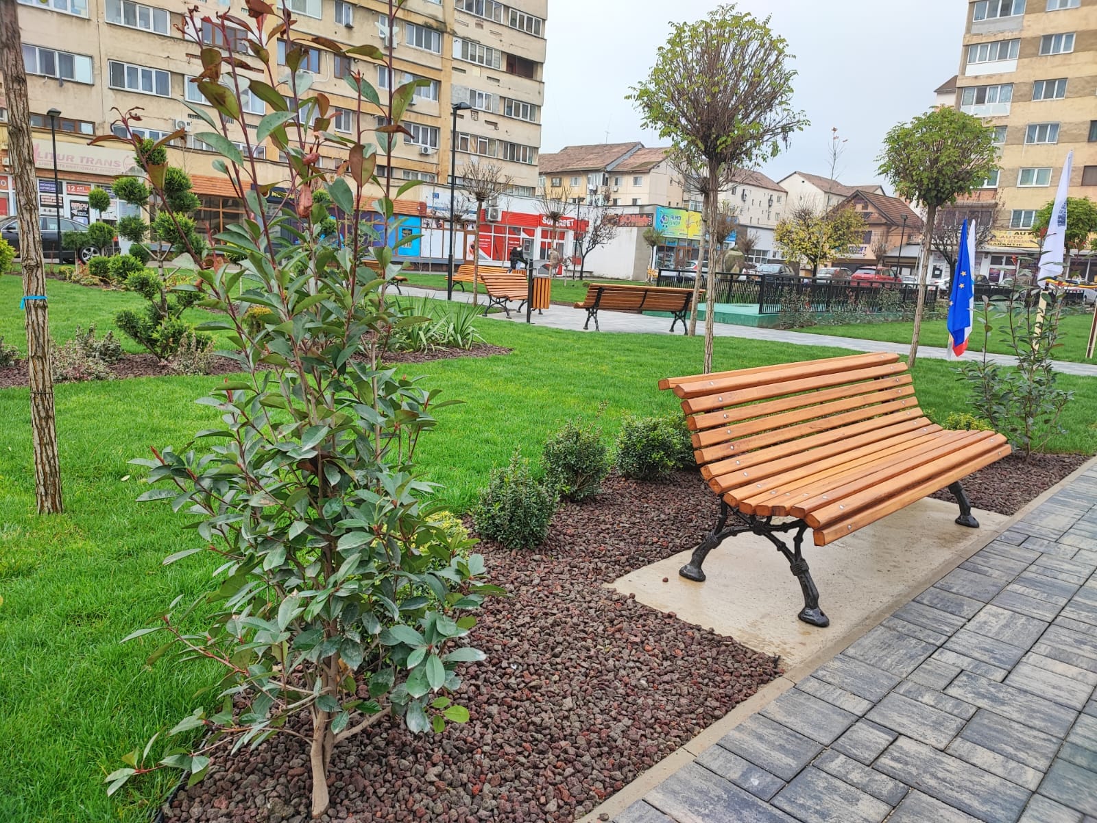 Parcul din zona Gării a fost inaugurat. Vezi cum arată
